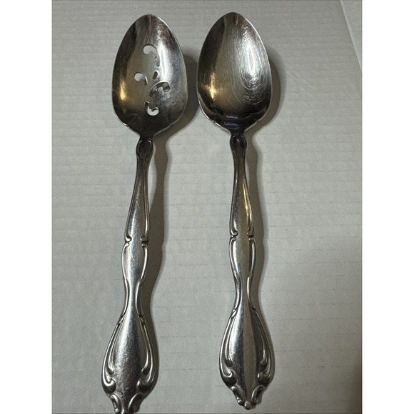 Oneida | Dining | Oneida Community Cantata Glossy 2 Stainless Serving ...